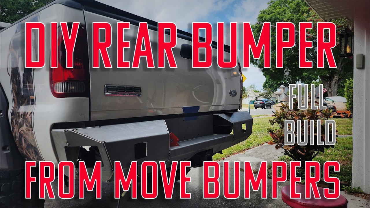 DIY Rear Bumper From Move Bumpers - YouTube