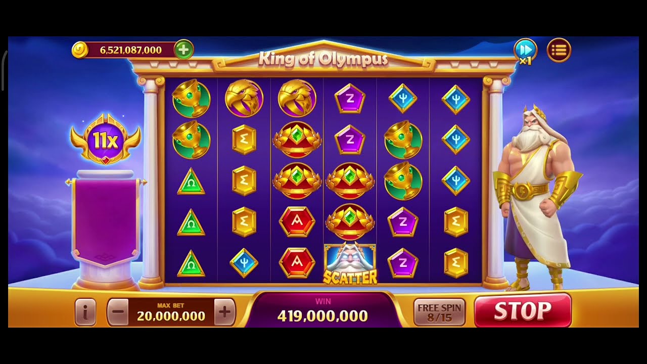 Scatter pola Zeus mematikan bikin Rungkad!!! - YouTube
