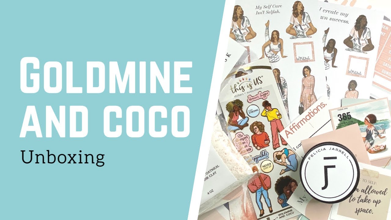 UNBOXING || GOLDMINE AND COCO || TREASURE CHEST BOX || HAPPY MAIL - YouTube