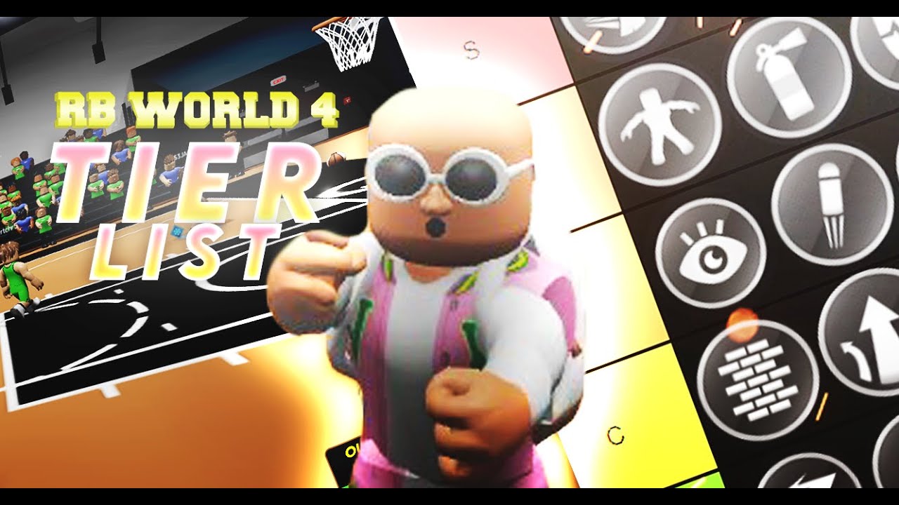 The BEST RB World 4 BADGE Tier List!!! - YouTube