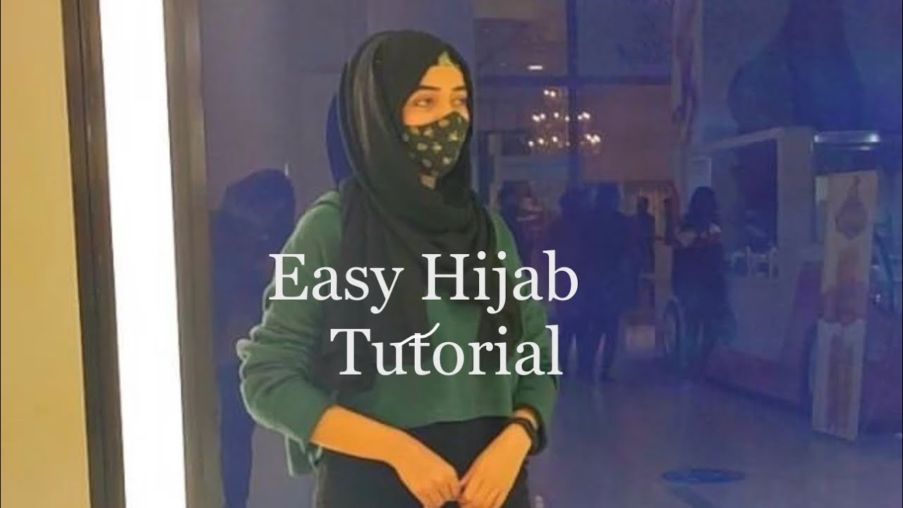 Learn how to do Hijab in less than 2 minutes/ Easy Hijab Tutorial - YouTube