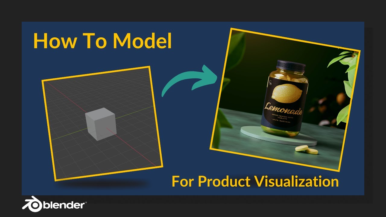 Blender Product Visualization: Glass Bottle | Cycles & Eevee Next ...