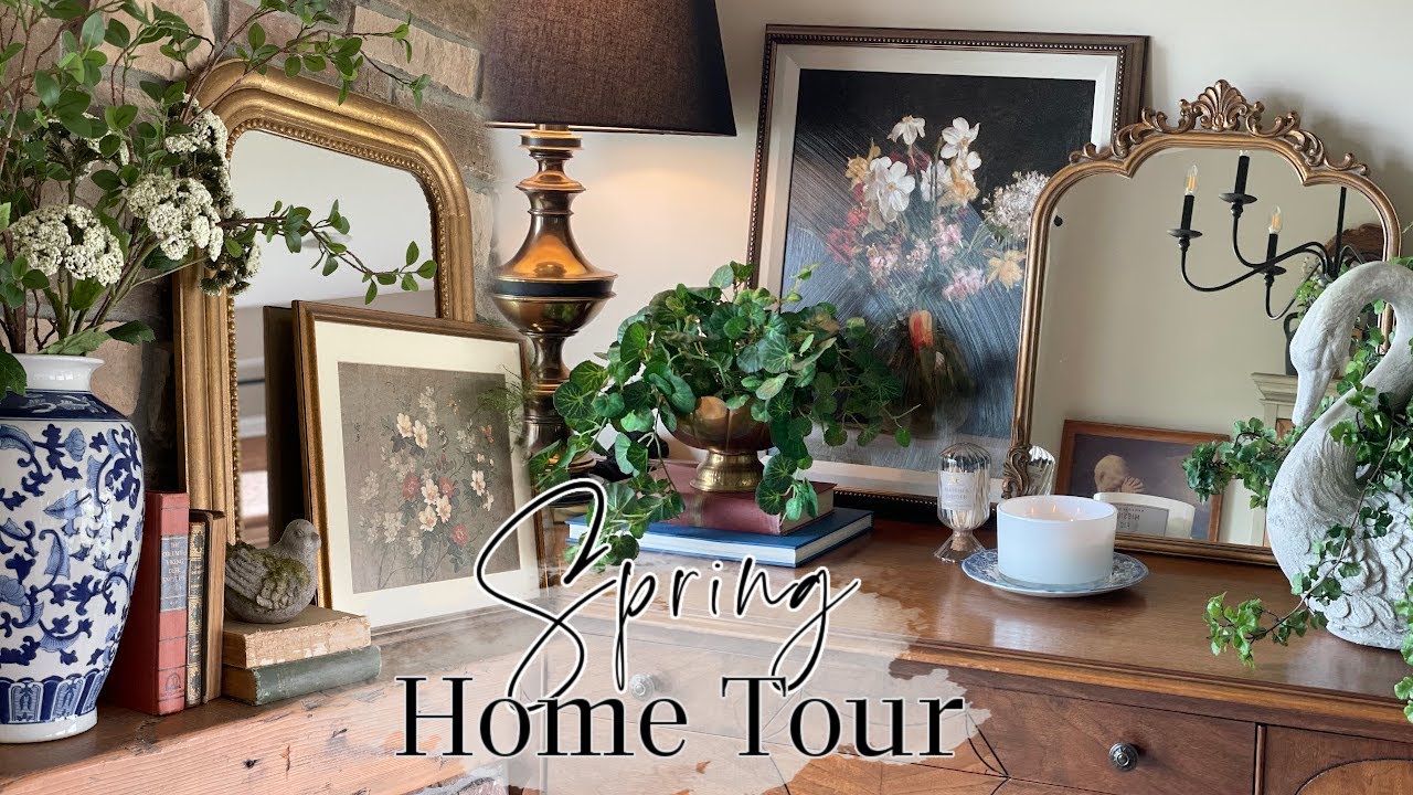 SPRING HOME TOUR | ENGLISH COTTAGE DECOR | 2024 - YouTube