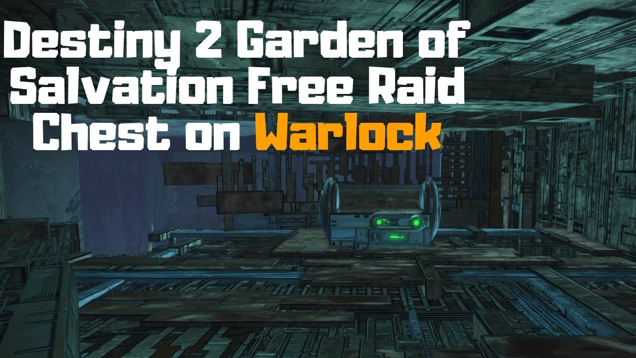 Destiny 2 Shadowkeep: Garden of Salvation Free Raid Chest (Warlock ...