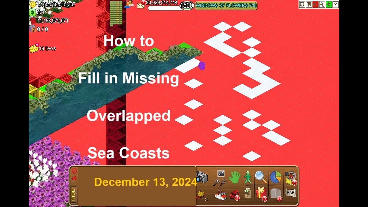 How to Fill in Missing overlapped Sea Coasts 2024 12 13 - YouTube
