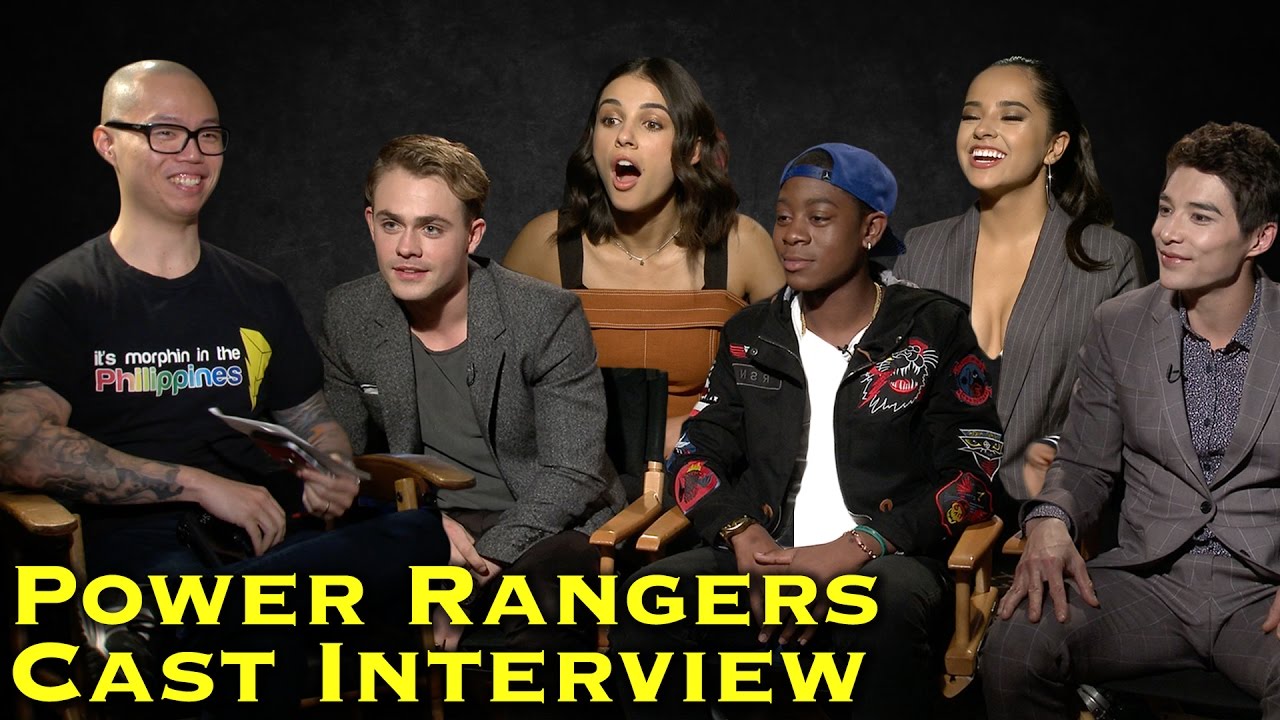 Power Rangers Movie Cast talks new suits and "haters" - OFFICIAL ...