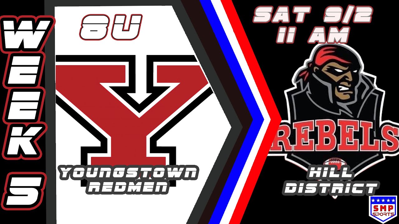 Youngstown Redmen vs Hill District Rebels 8U - YouTube