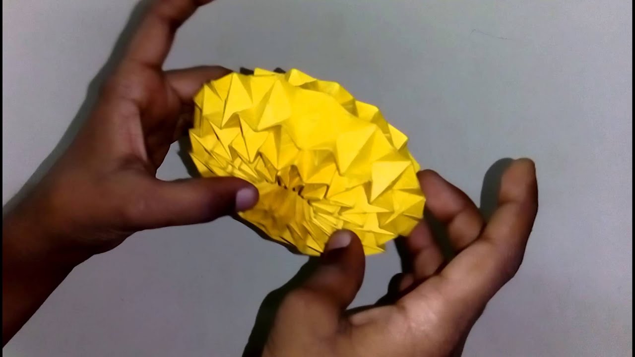 Origami Magic Ball - YouTube