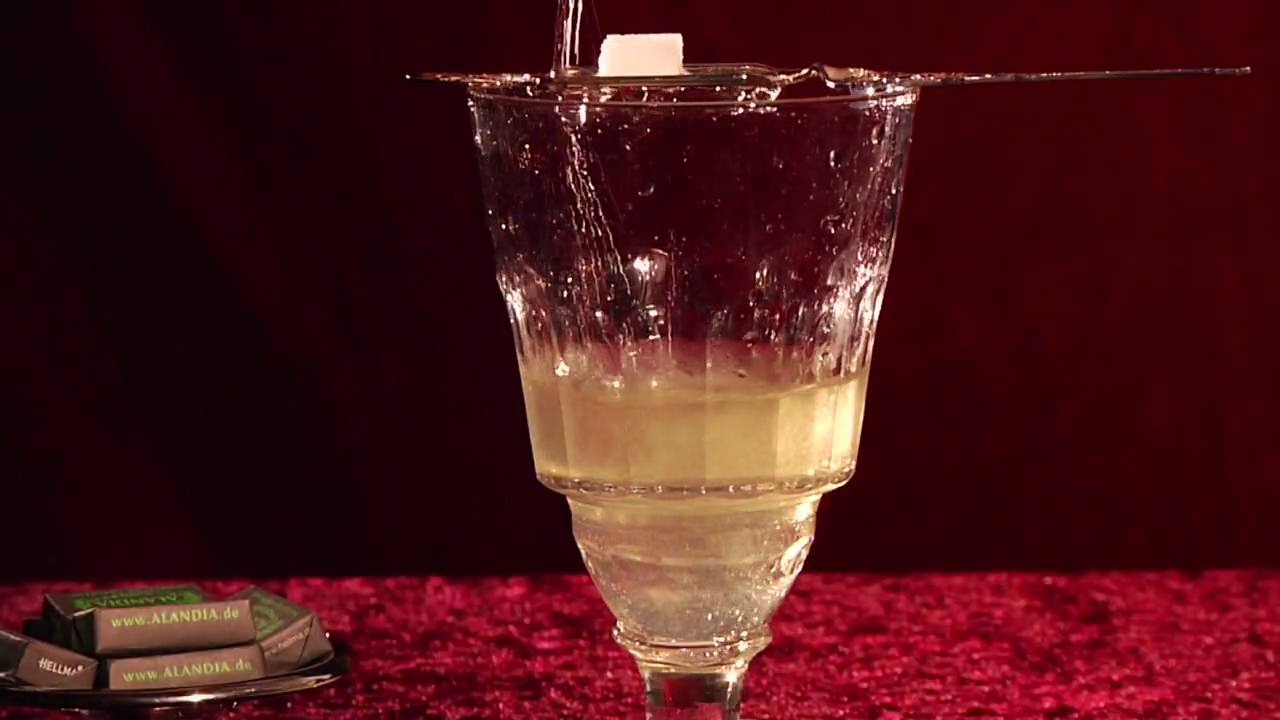 The Classic French Absinthe Ritual - YouTube