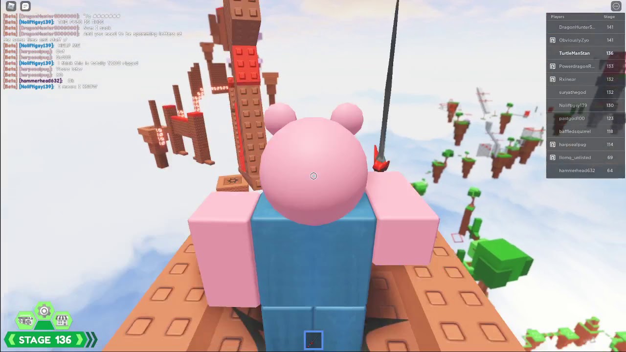 obby island - getting to the end (stage 141) - YouTube