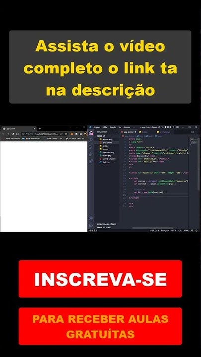 Criando UM PROJETO de jogo no Visual Studio com HTML E JAVASCRIPT - YouTube