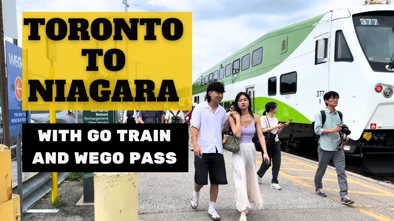 How to Travel Niagara Falls by GO Train + WEGO | Route & Attraction ...