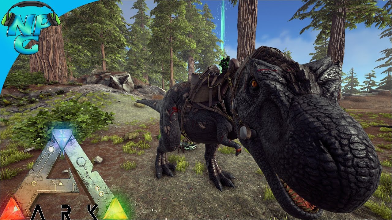 S1E2 The Beginning of our Tek Rex Army! ARK: Future Evolved PVP - YouTube