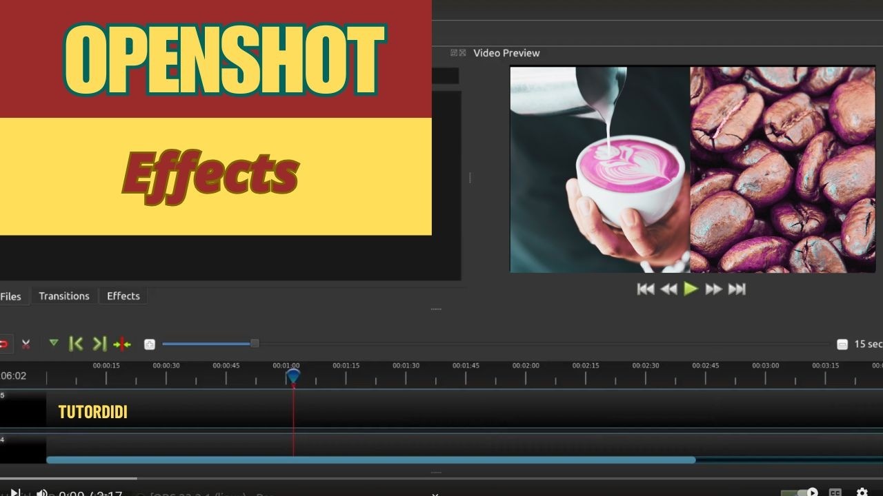 Add Effects - OpenShot Video Editor Tutorial #7 - YouTube
