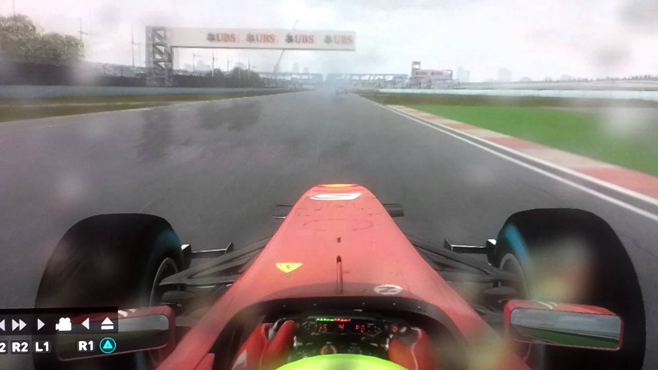 F1 2011 PS3 - Playing as Felipe Massa - YouTube