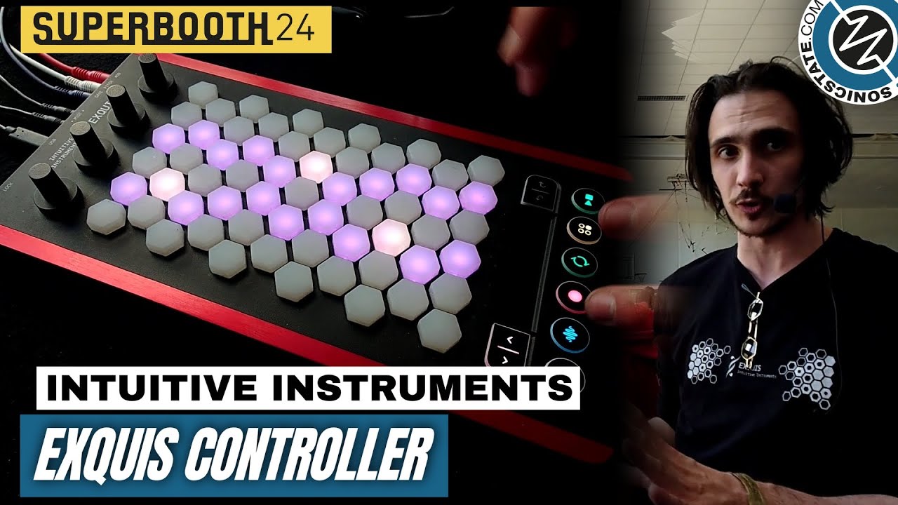 SUPERBOOTH 2024: Intuitive Instruments - Exquis Expressive Controller ...