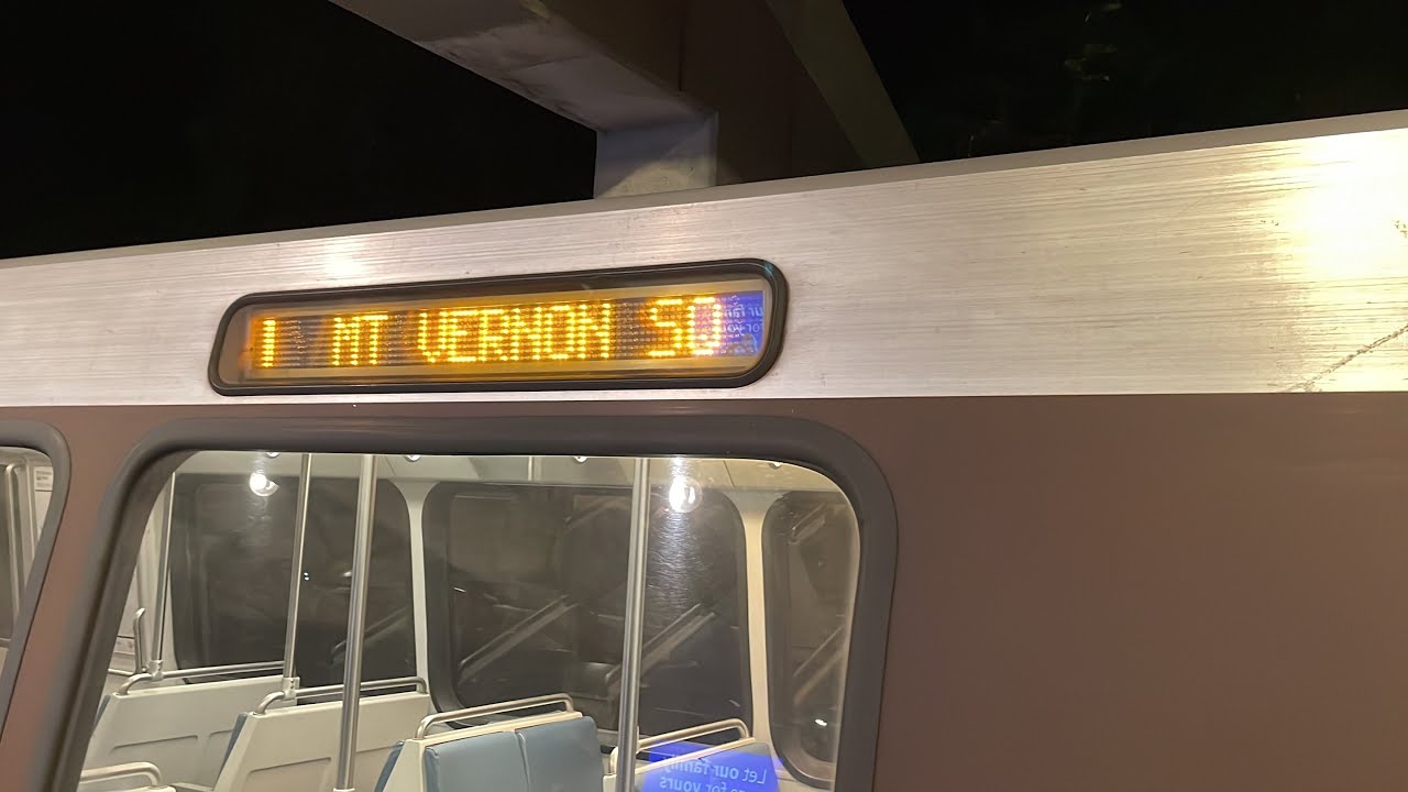 WMATA Subway: Alstom 6k Series 🟡Yellow Line🟡 Train from Huntington to ...