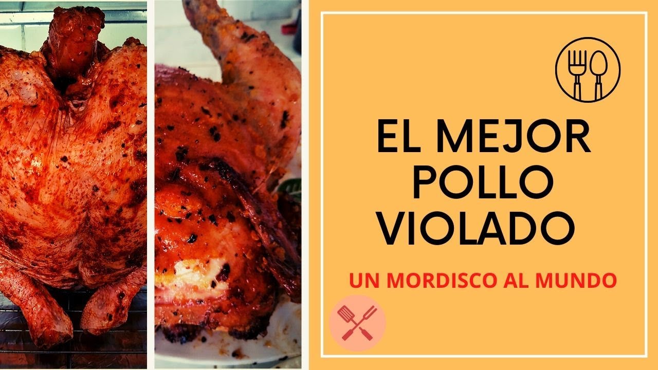 Genial Pollo Violado//Pollo sentado🍗-Un Mordisco Al Mundo. - YouTube