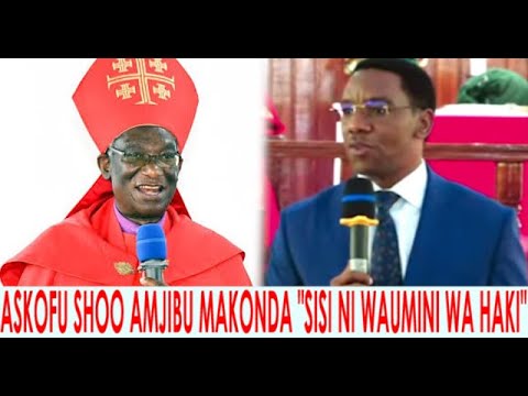 ASKOFU SHOO MBELE YA MAKONDA" SISI NI WAUMINI WAKUBWA WA HAKI/ UKISIKIA ...