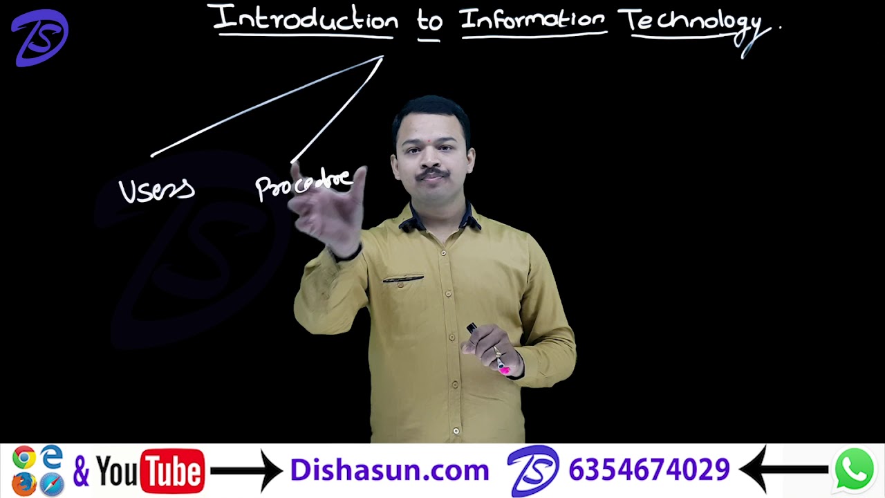 मराठी । 01 Introduction to Information Technology | Computer Basic ...