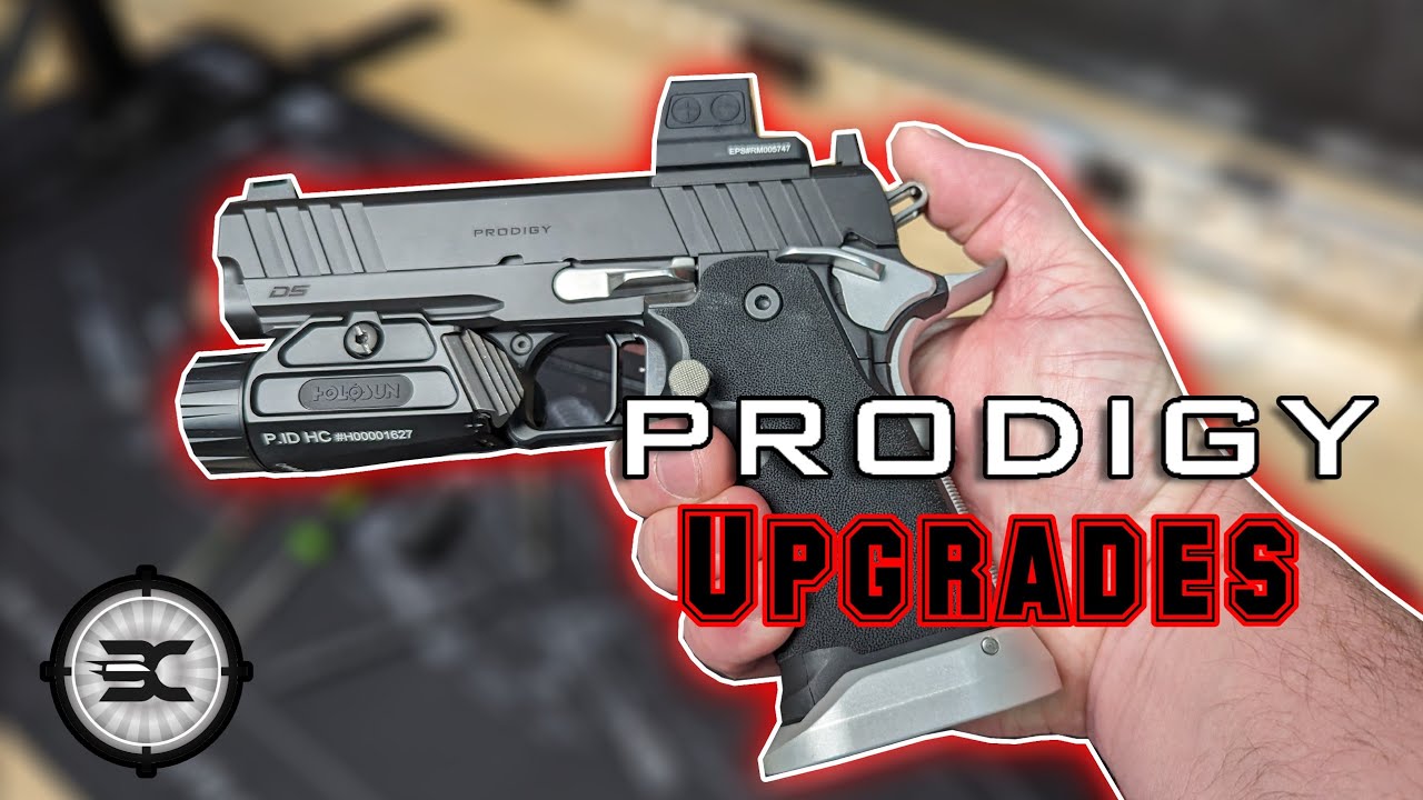 Springfield Prodigy upgrades //Grip Safety & Mainspring housing - YouTube