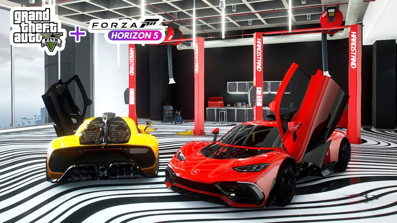 Forza Horizon 5 Car Mod on GTA 5 Remastered 2021 Photorealistic ...