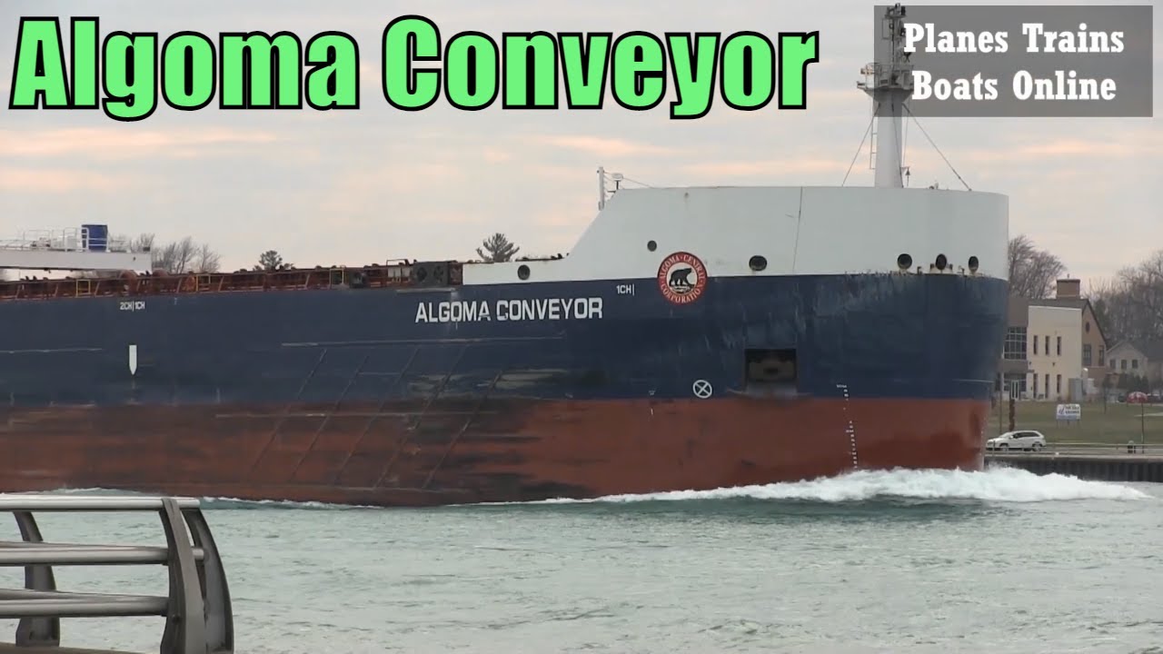 2019 Algoma Conveyor - 745ft / 225m - Bulk Carrier Cargo Ship In Great ...