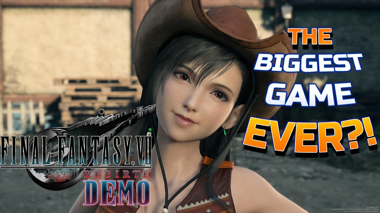 The Biggest Game Ever?! - Final Fantasy VII Rebirth - Demo Playthough ...