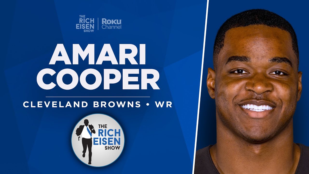 Browns WR Amari Cooper Talks Joe Flacco, Stefanski, CFP & More with ...