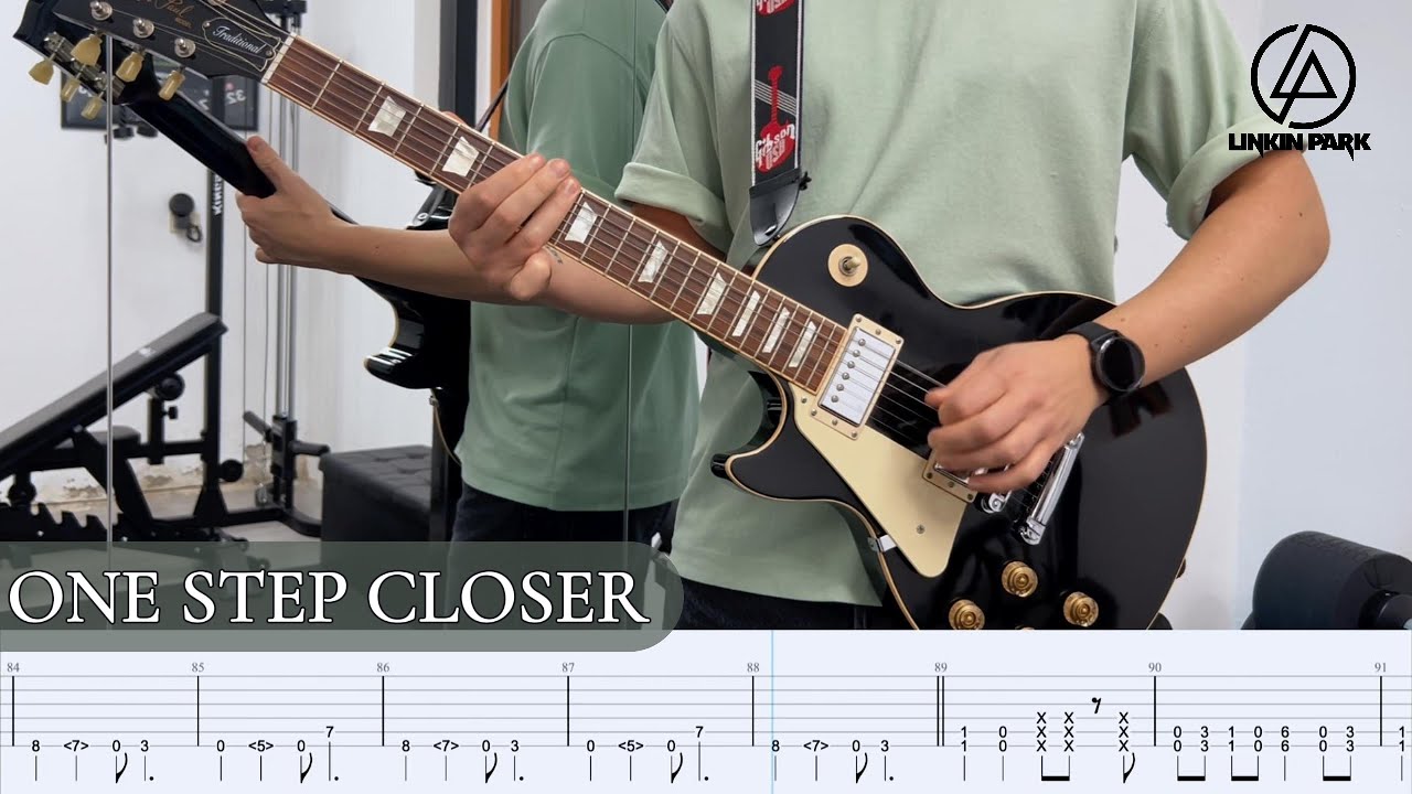 Linkin Park - One Step Closer (Guitar Cover + FREE Tabs) - YouTube