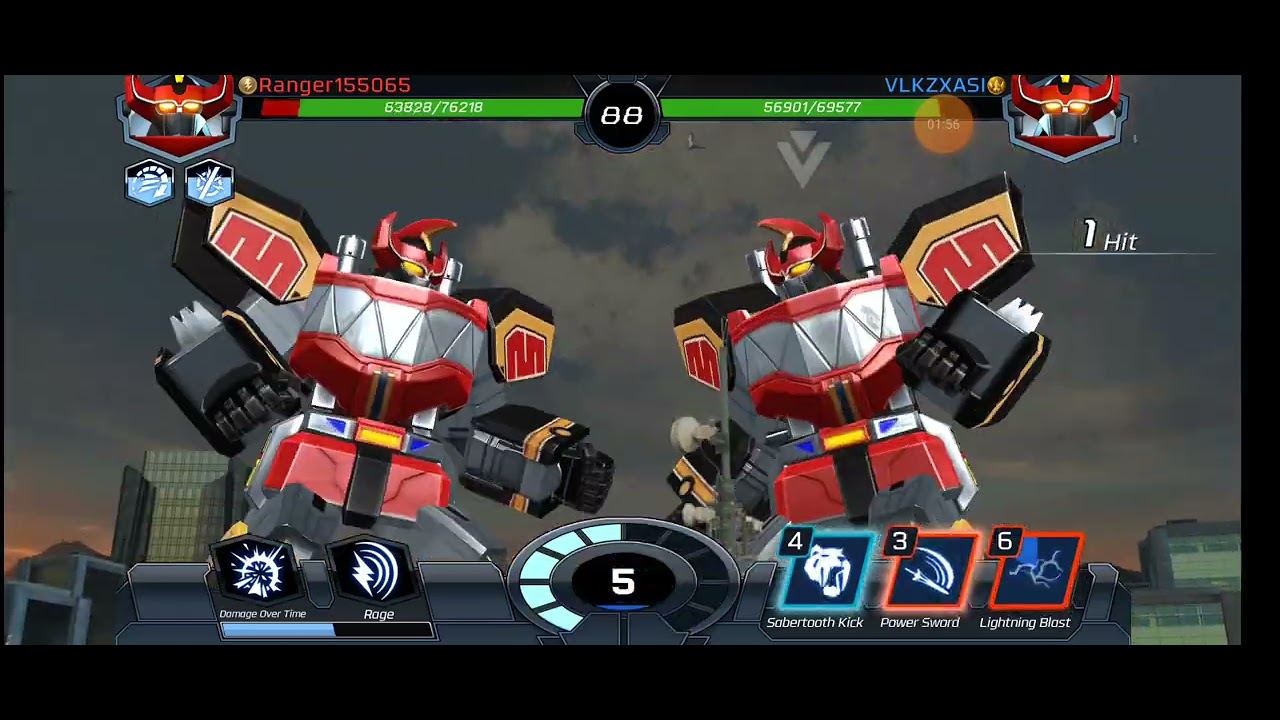 Power Rangers LW *Kamehameha finish - YouTube