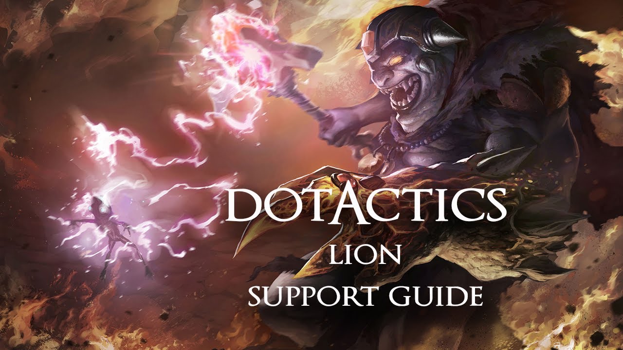 Dota 2 - Lion Support Guide (6.80) - YouTube