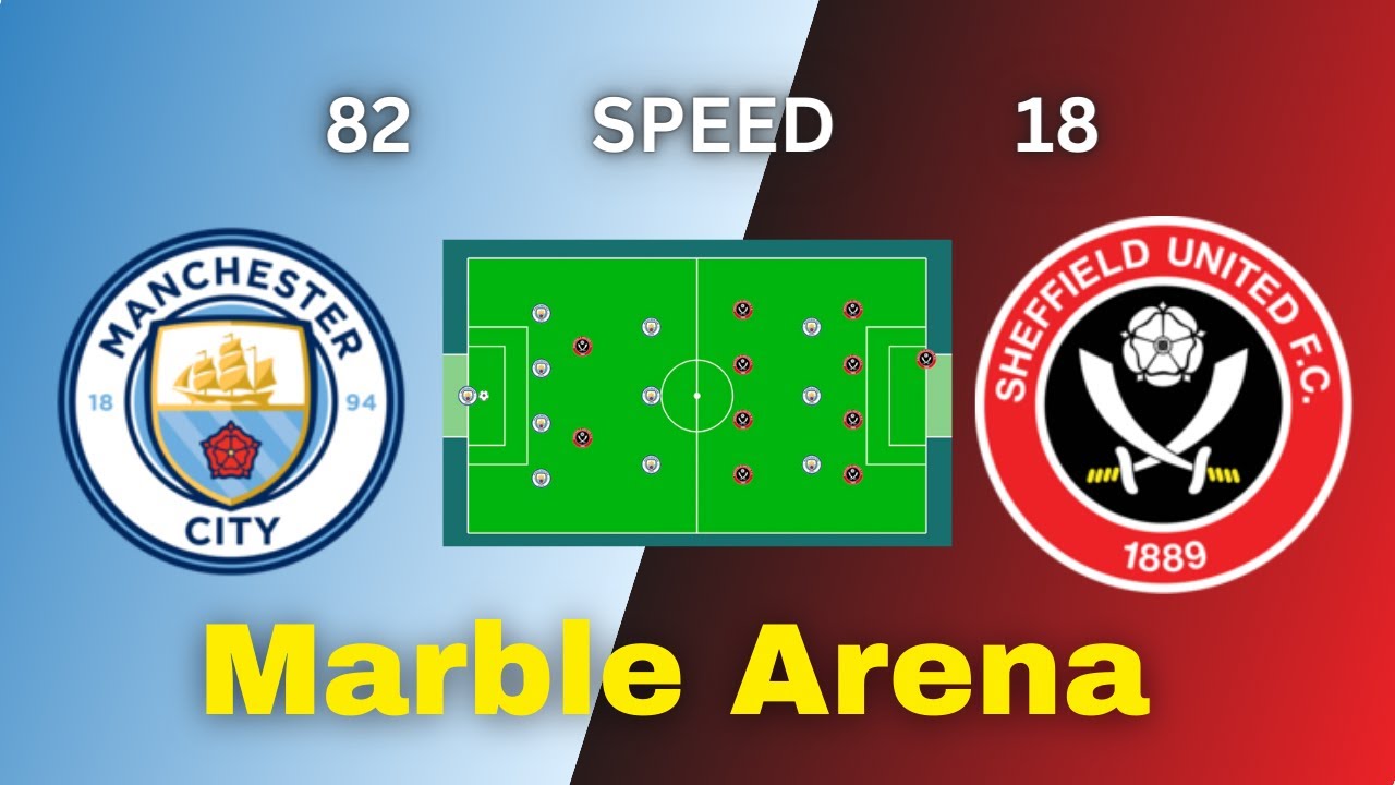 Manchester City vs Sheffield United (Marble Arena) - YouTube