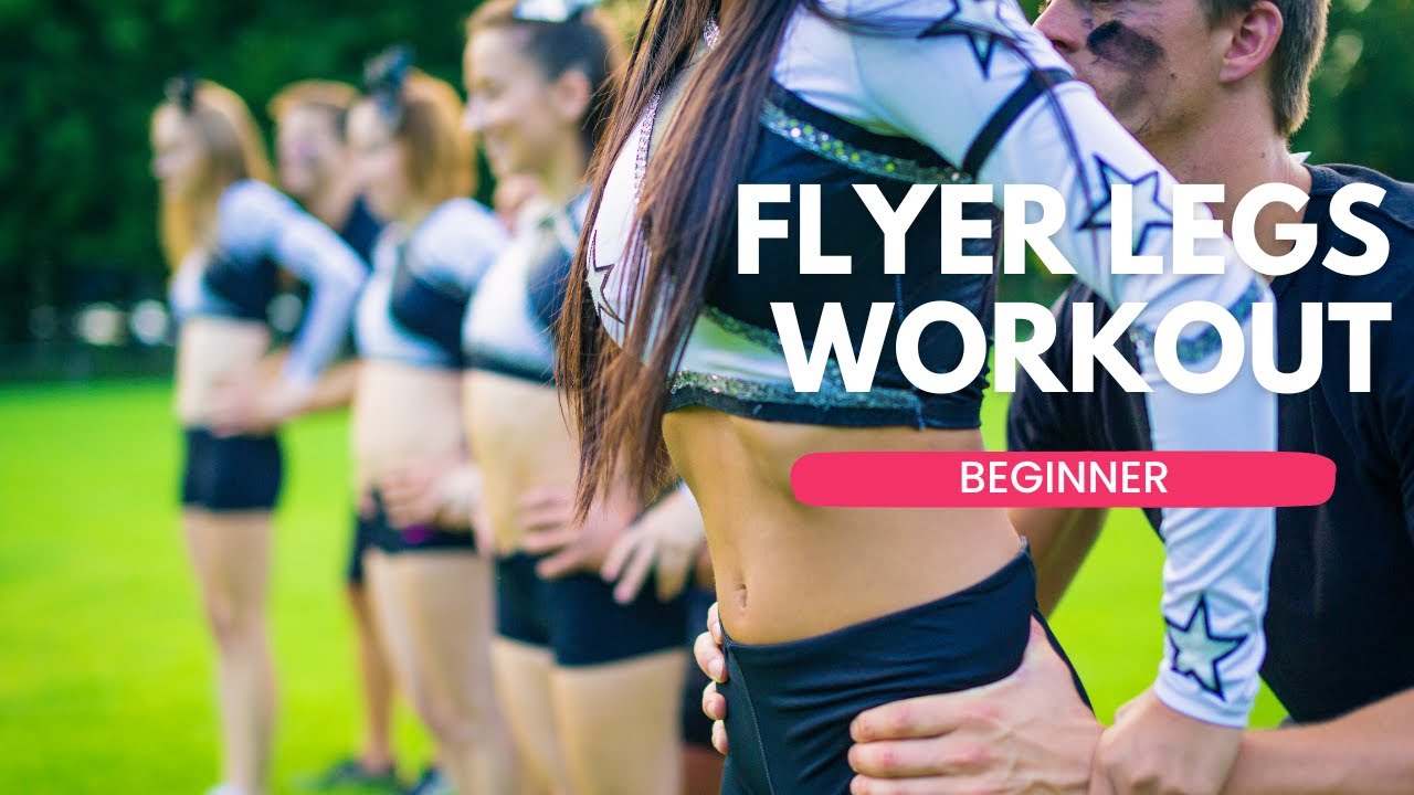 Flyer Legs Conditioning Workout | Cheerleading Workout | Beginner - YouTube