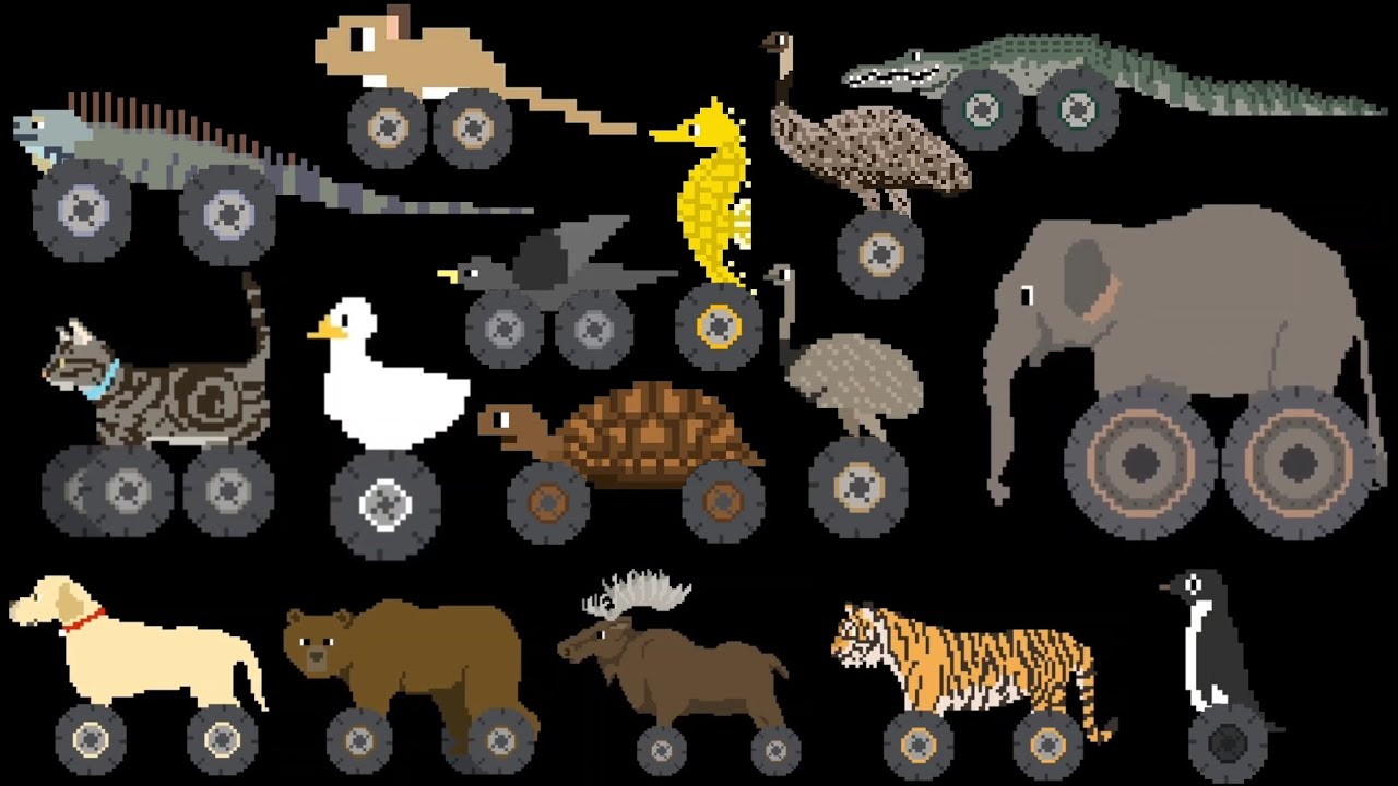Monster Animals Exclusive - @TheKidsPictureShow - YouTube