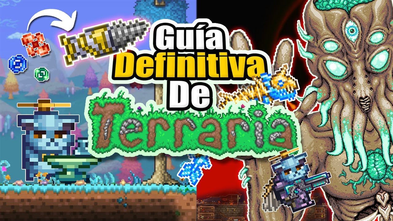 LA GUÍA DE TERRARIA DEFINITIVA DE INICIO A FIN - HARDMODE - YouTube