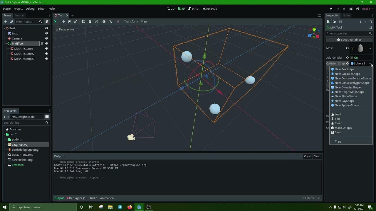 Godot MultimeshInstance tool - YouTube
