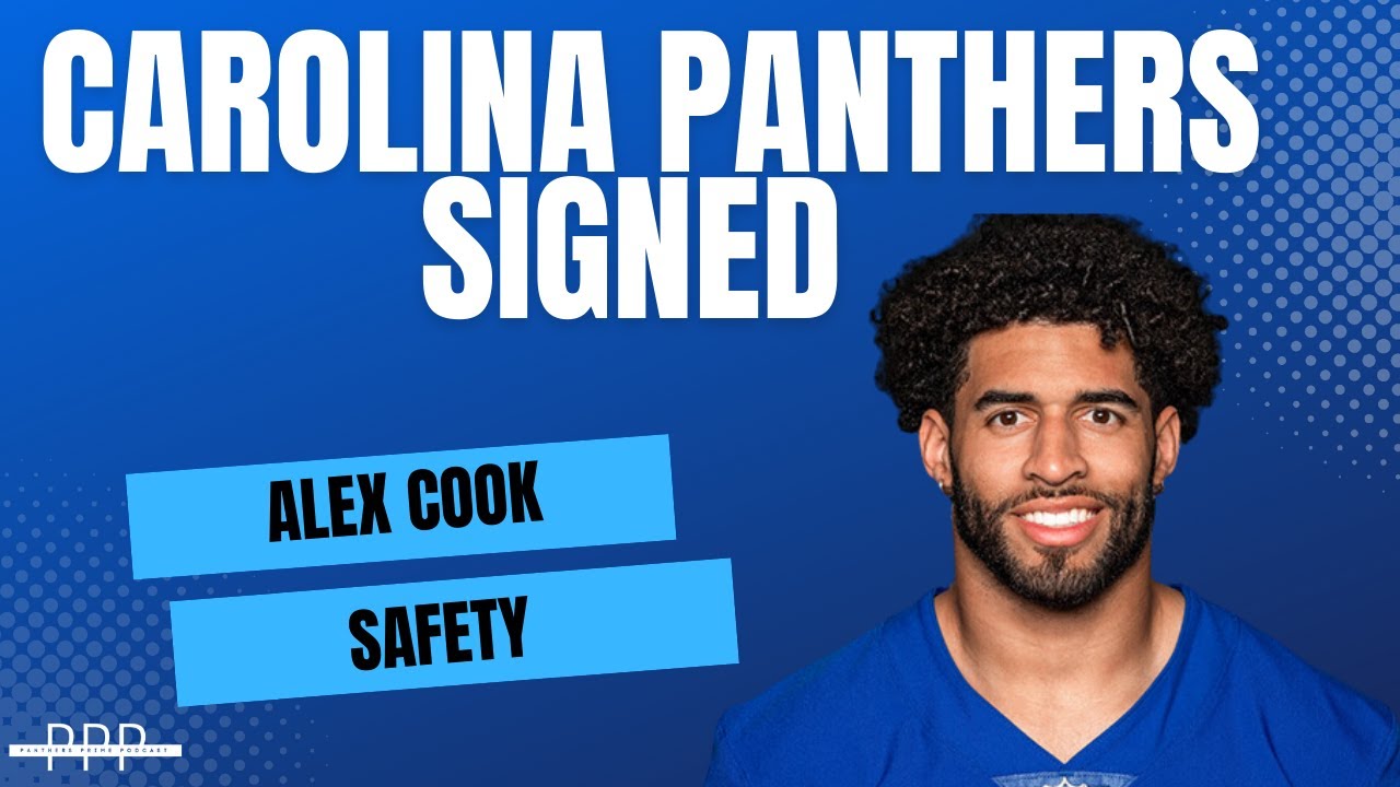 Carolina Panthers Signs Alex Cook | Thomas Brown Speaks To The Media ...