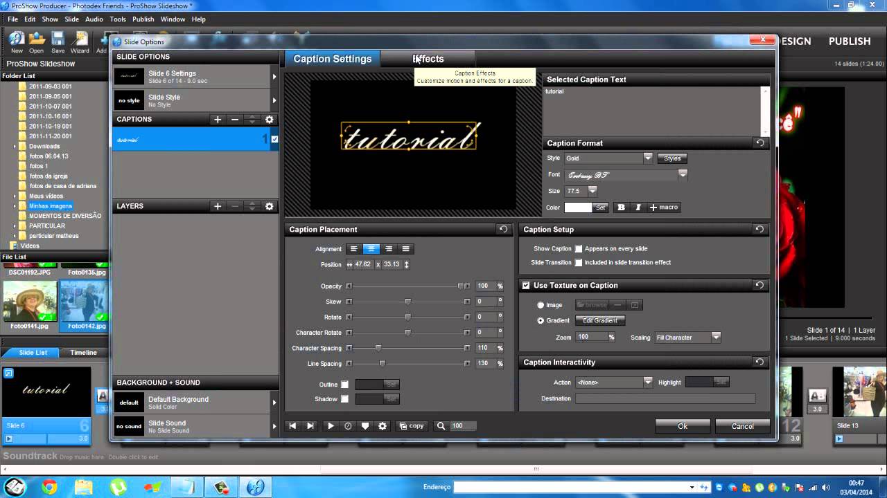 tutorial de como usar o proshow producer - YouTube