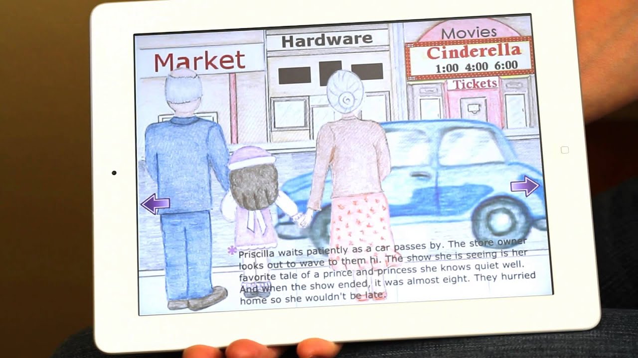 Press & Dress Priscilla Play App Book Commercial - YouTube