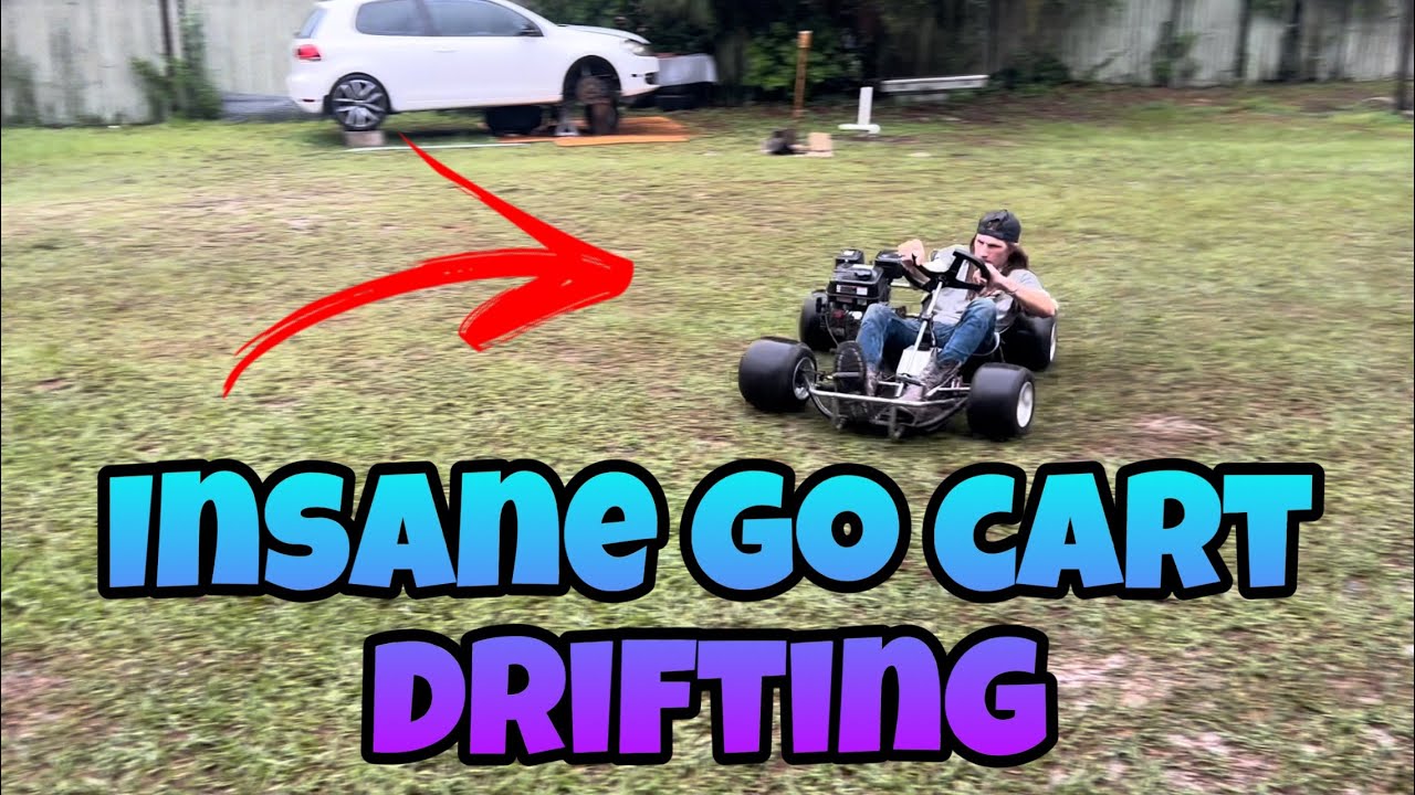 Insane go cart drifting!! - YouTube