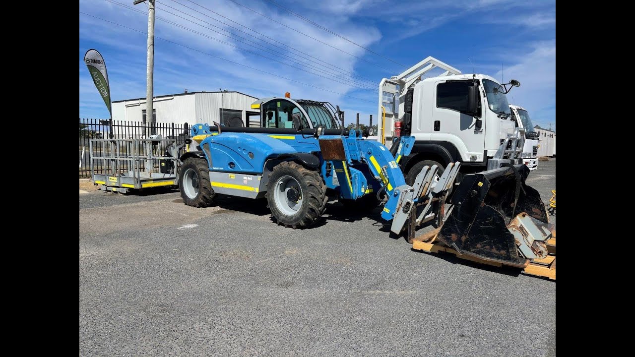 2013 Genie GTH-4013 Telehandler Inc Attachments - YouTube