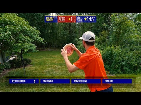 BACKYARD DISC GOLF COURSE! BBY Opening Day 2021 - YouTube