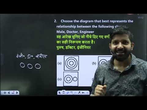 Venn diagram reasoning part 2 sandeep sir reasoning foundation batch reasoning special batch # ...