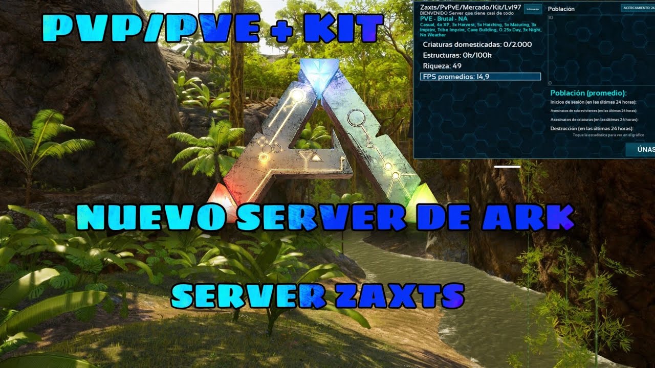 EL MEJOR SERVIDOR DE ARK MOBILE 2024???🦖🌋[ARK MOBILE]ZAXTS 🔥🔥 - YouTube