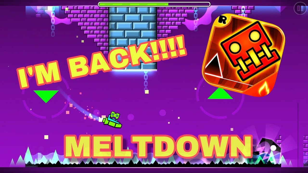 Completing All GD Meltdown Levels - YouTube