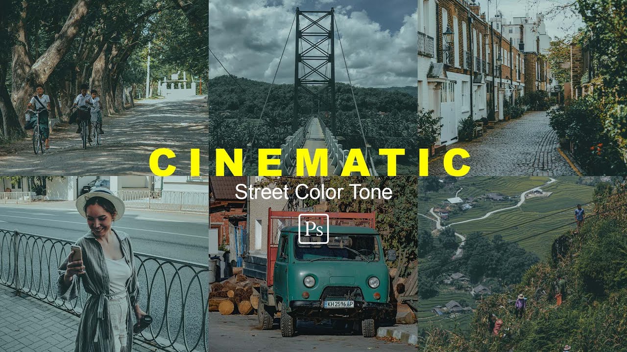 Cinematic Street Tone | Photoshop Tutorial #photoshop #tutorial # ...