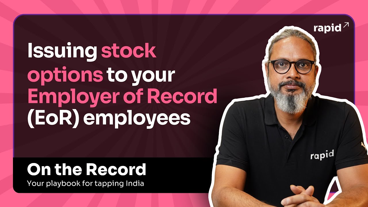 Issuing stock options to your Employer of Record (EoR) employees - YouTube