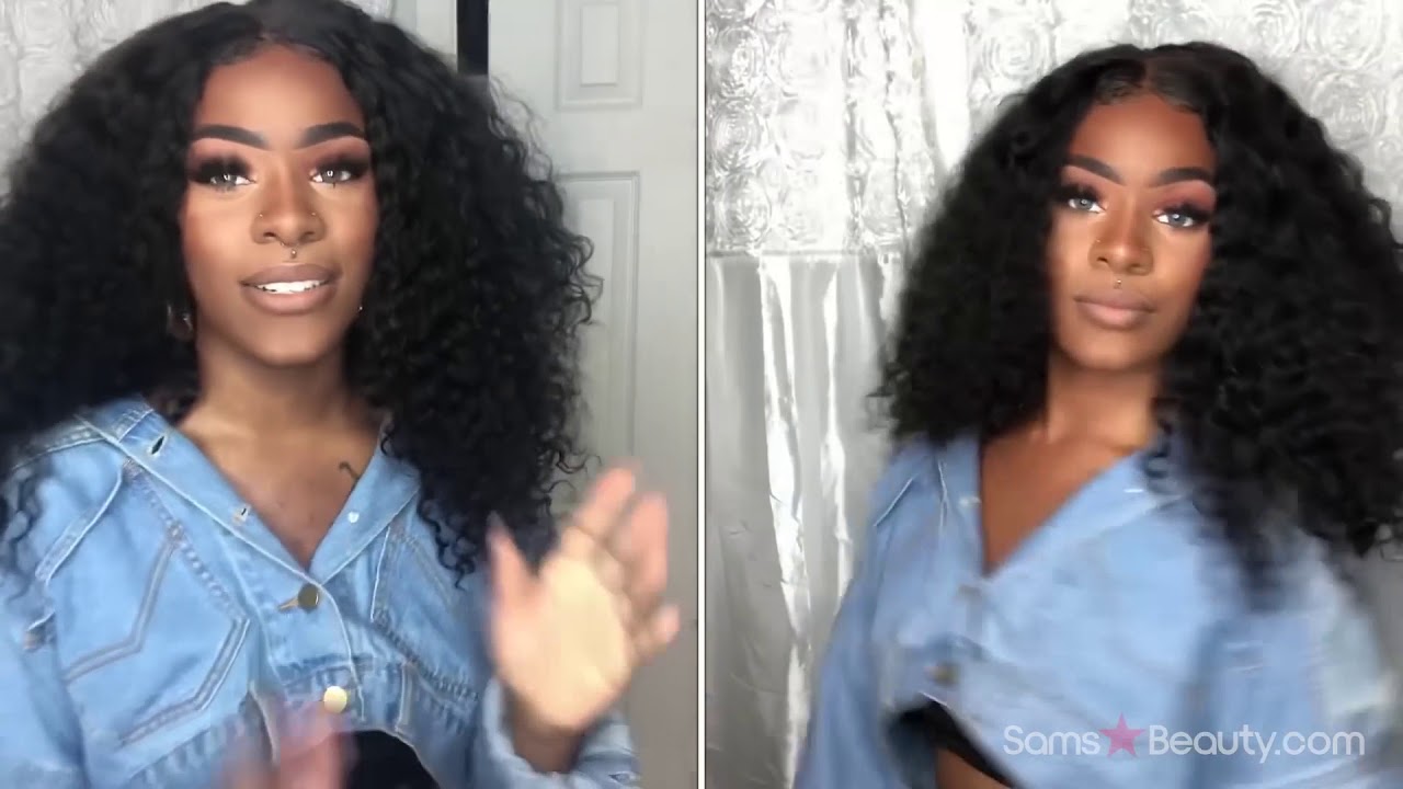 Upscale 100 Human Hair Hand Made Full Lace Wig Jerry Curl 20