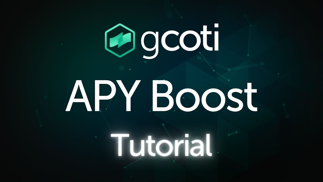 APY Boost Tutorial - YouTube